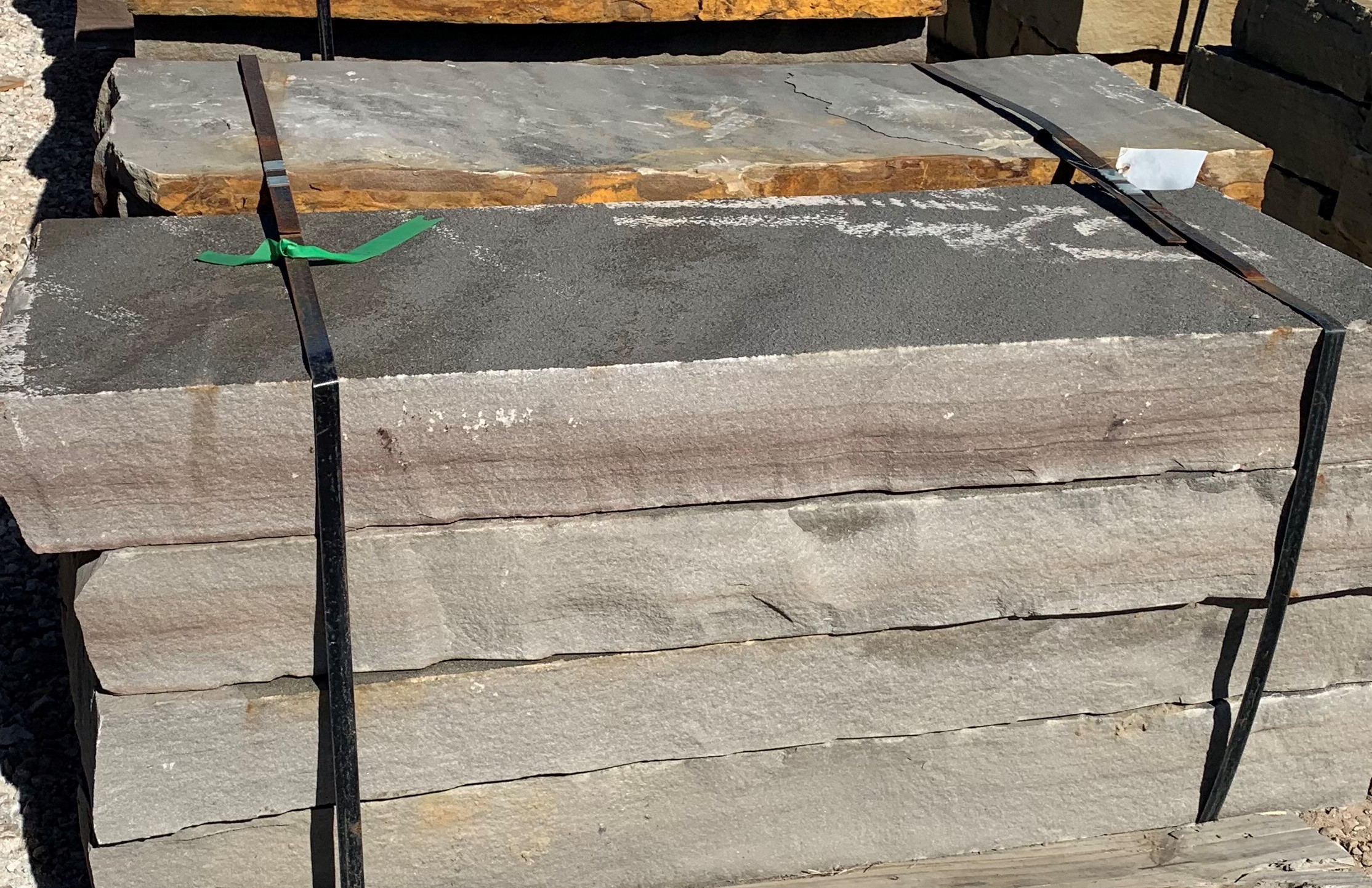 Blue/Gray Step Treads 4' - Earthstone Resources
