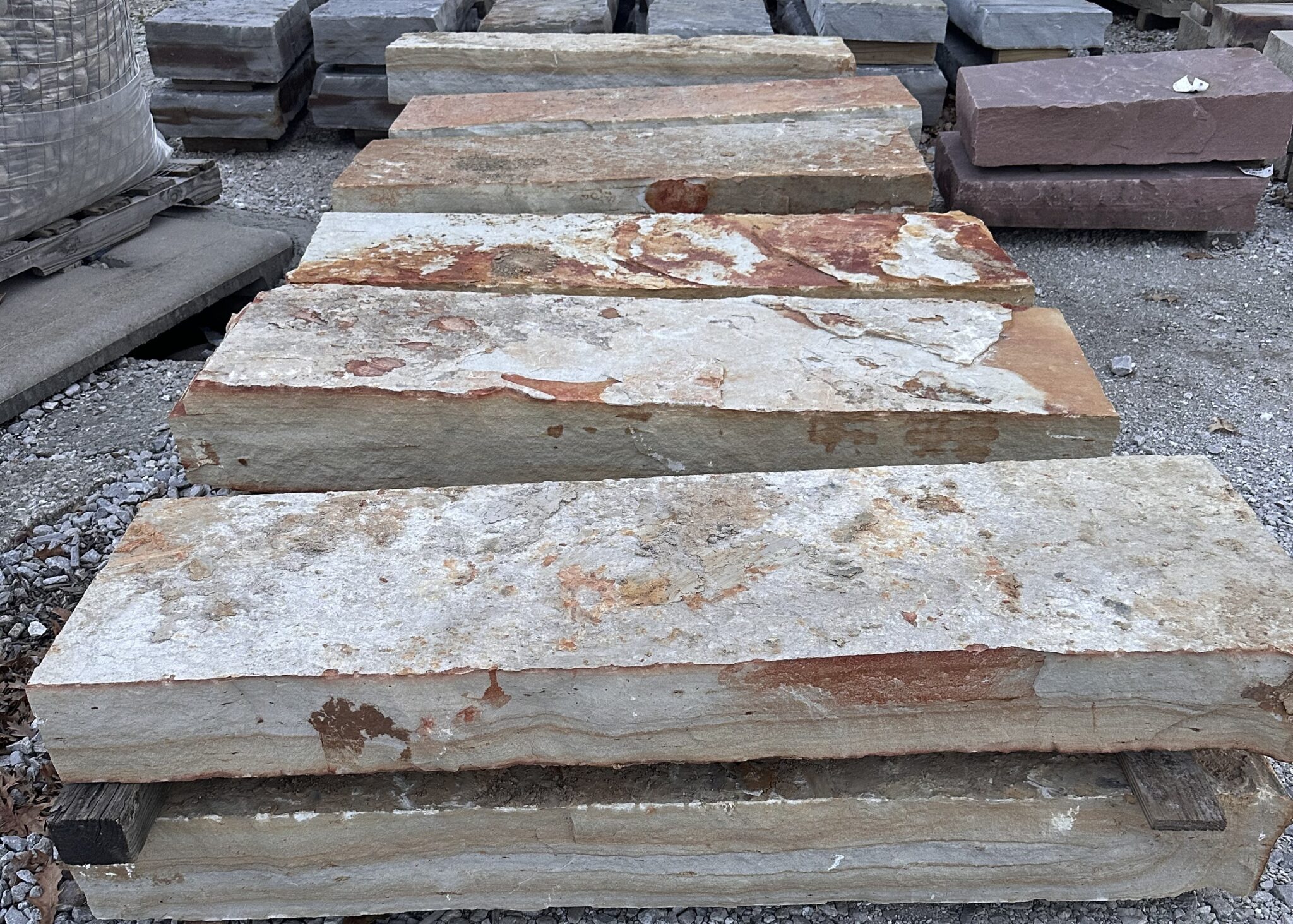 Sandstone Step Treads 5' - Earthstone Resources